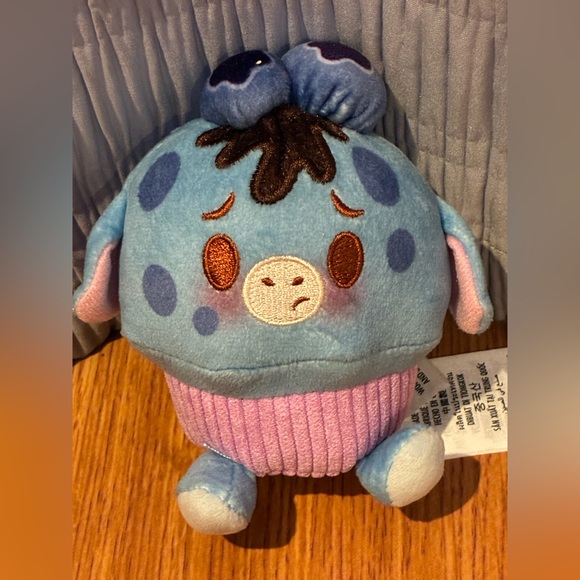 Disney | Toys | Disney Munchling Eeyore Blueberry Muffin Plush | Poshmark